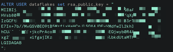 Dataflakes Blog | Snowflake Access with Key Pair Authentication